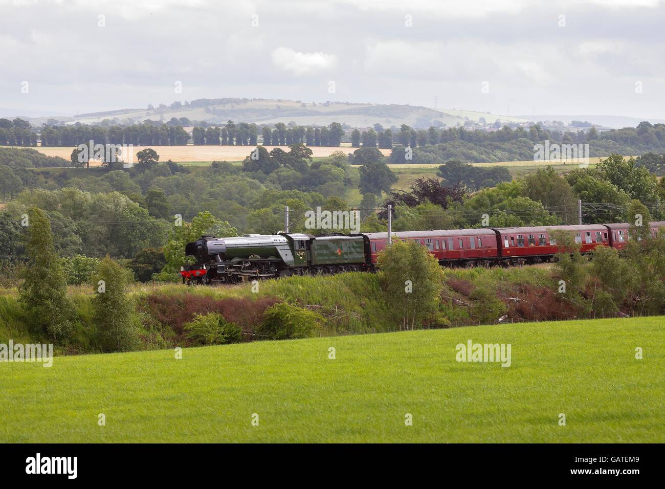 A3 class 60103 flying scotsman steam locomotive hi-res stock ...