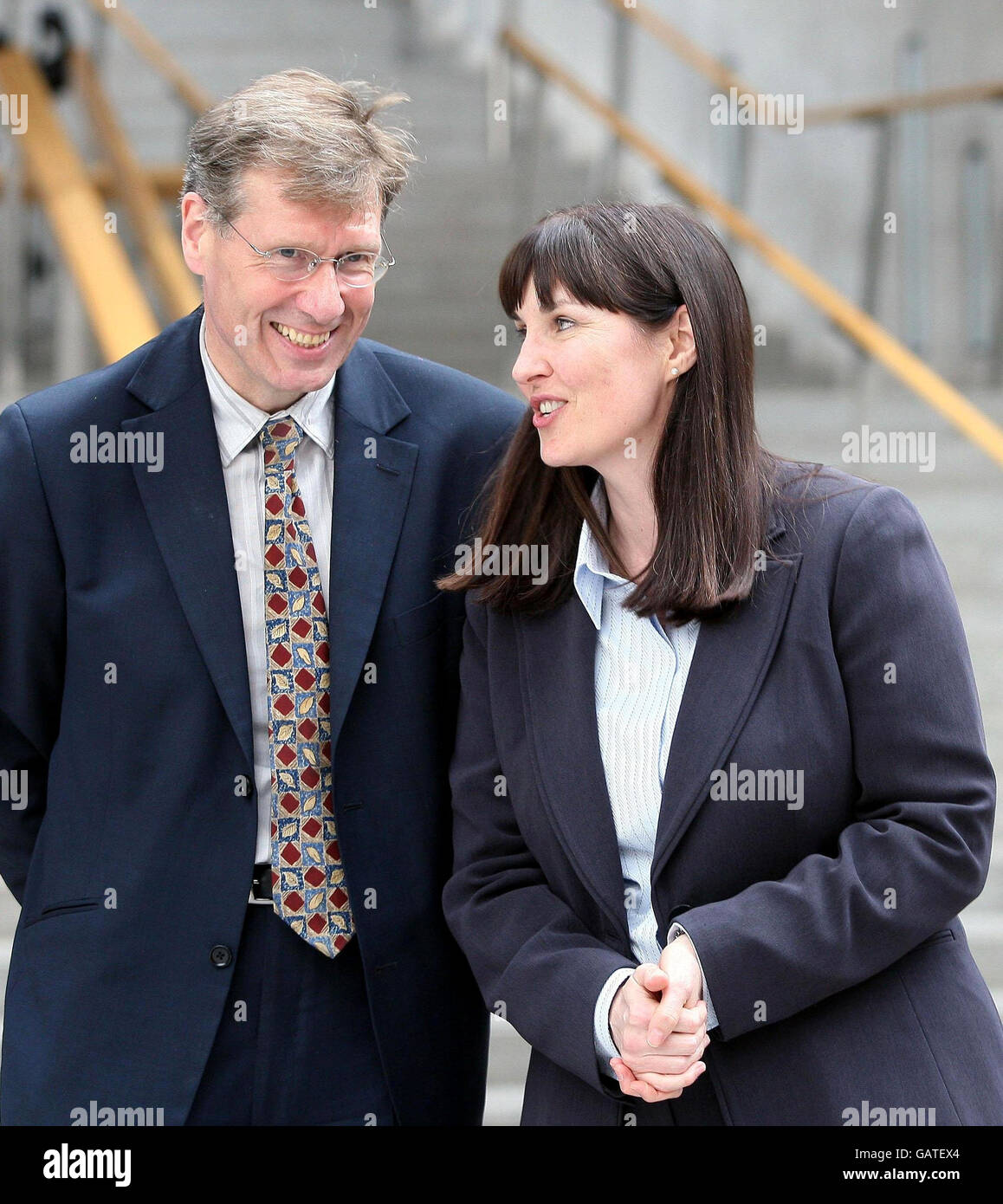 Scottish justice secretary kenny macaskill in the scottish parliament ...