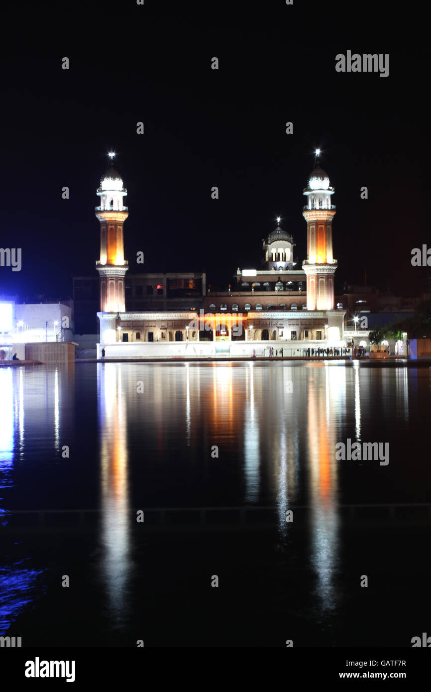 The golden temple gate at Amritsar, Panjab, India Stock Photo - Alamy
