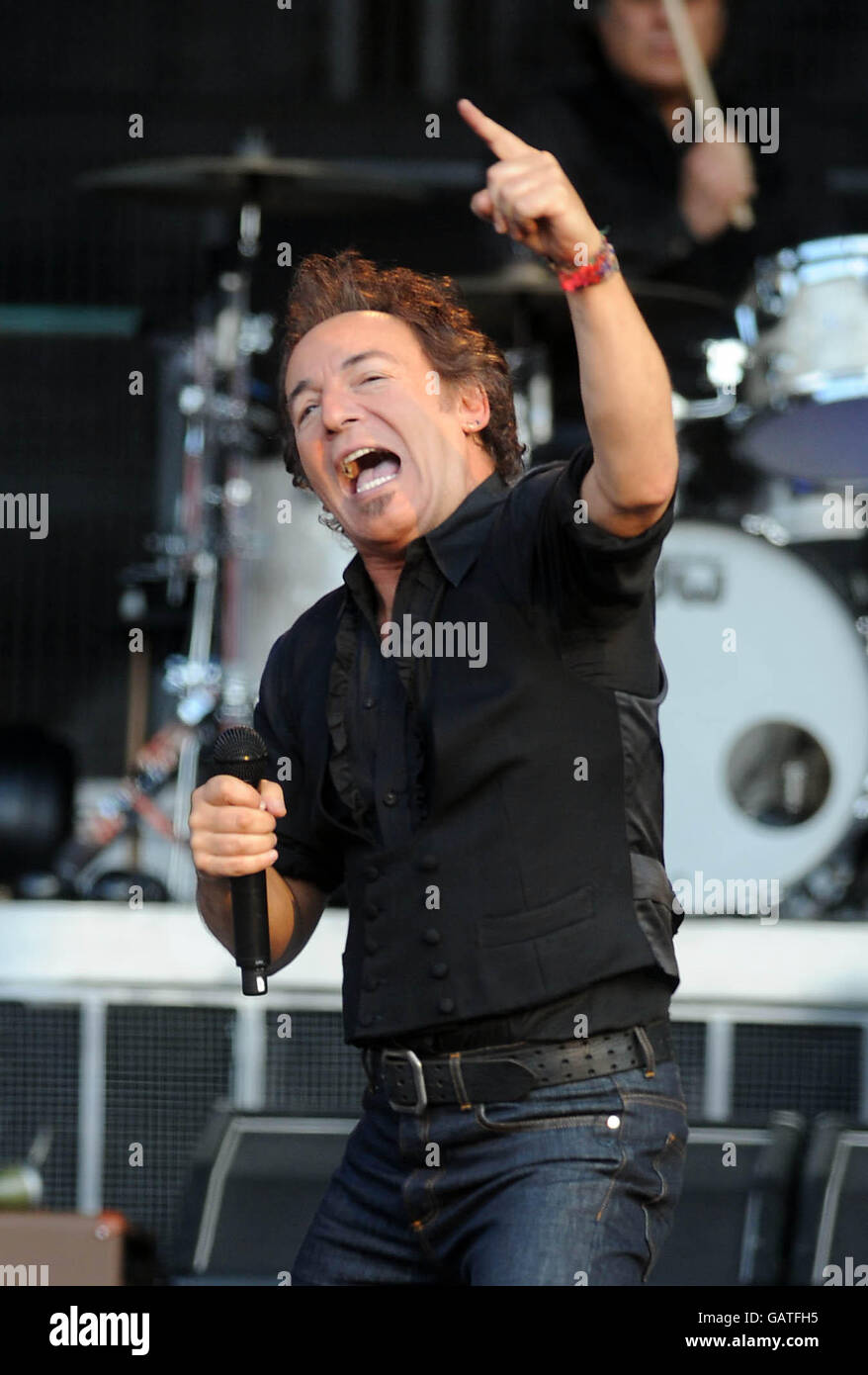 Bruce springsteen jeans hi-res stock photography and images - Alamy