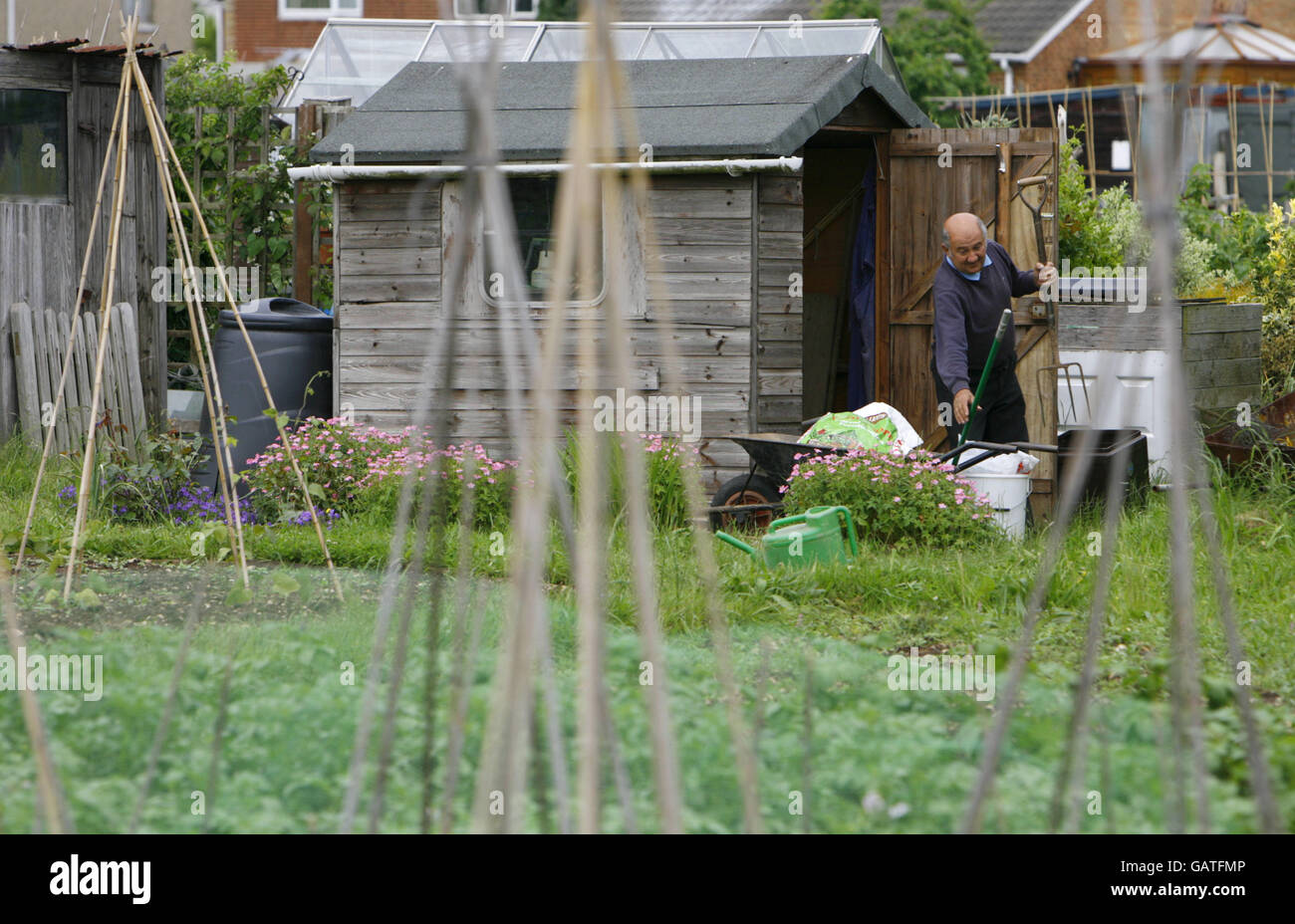 Allottments hi-res stock photography and images - Alamy