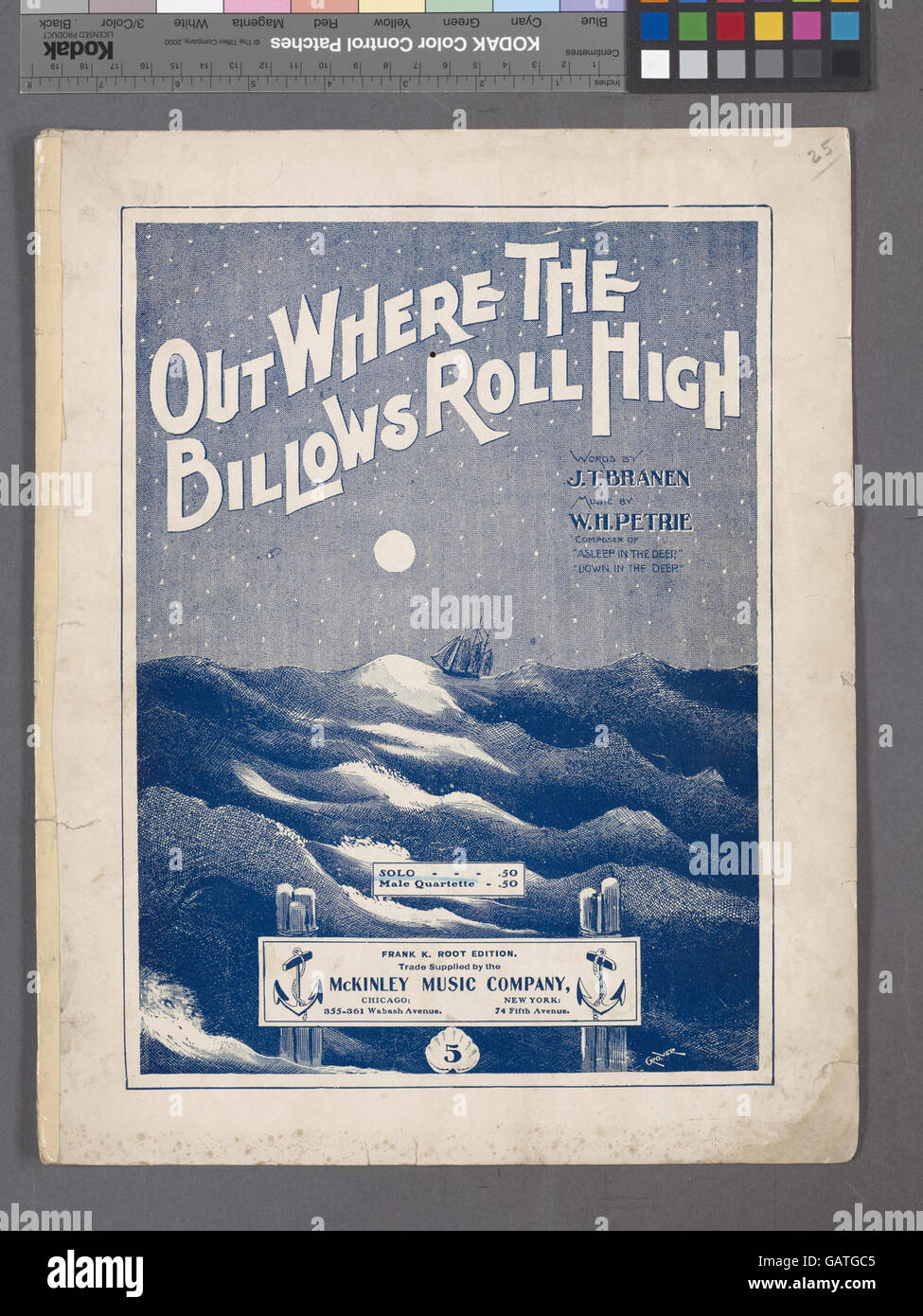 A powerful maritime scene depicting the rolling billows of the sea ...