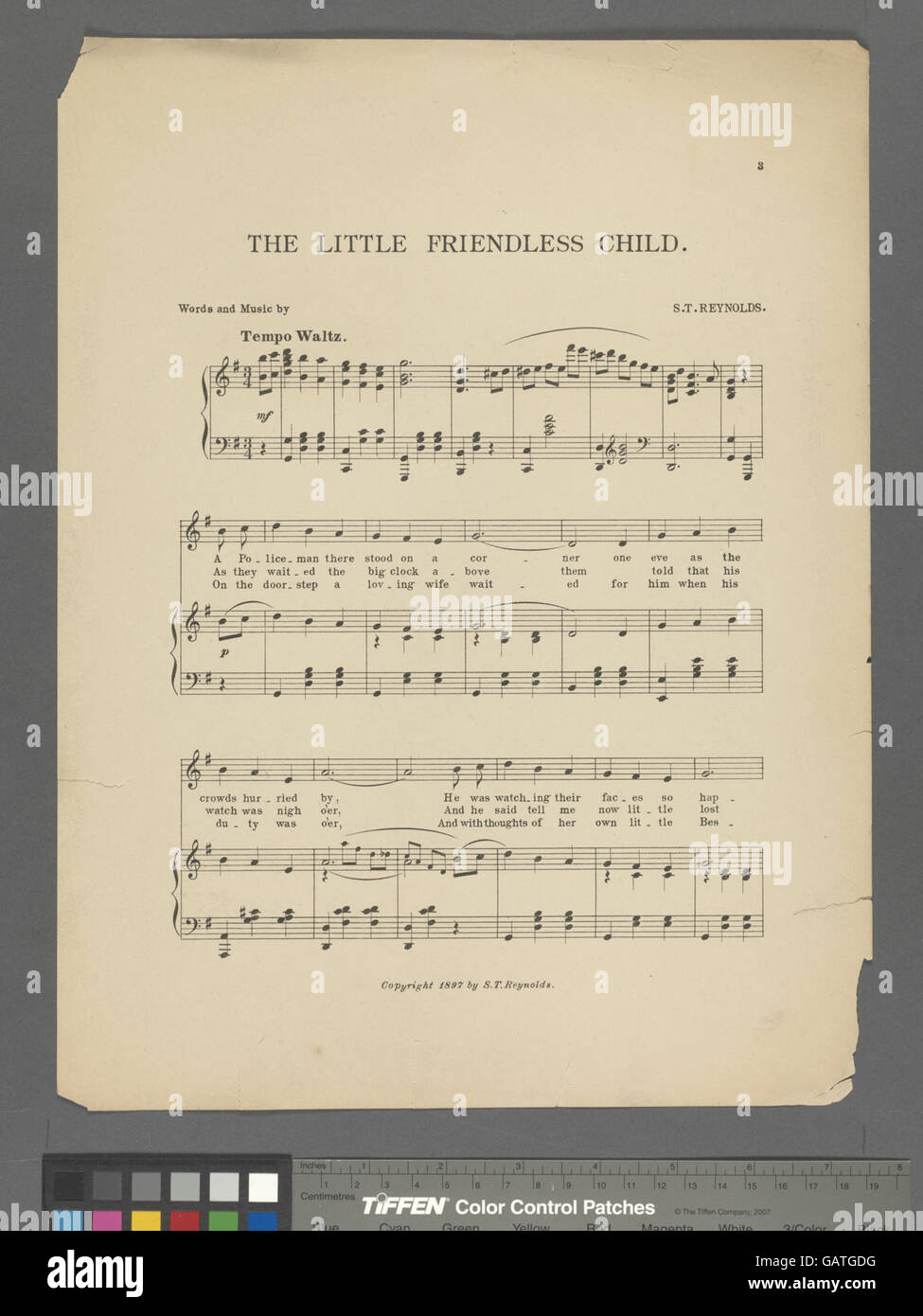 A song or piece depicting the sorrow of a child who feels alone and ...