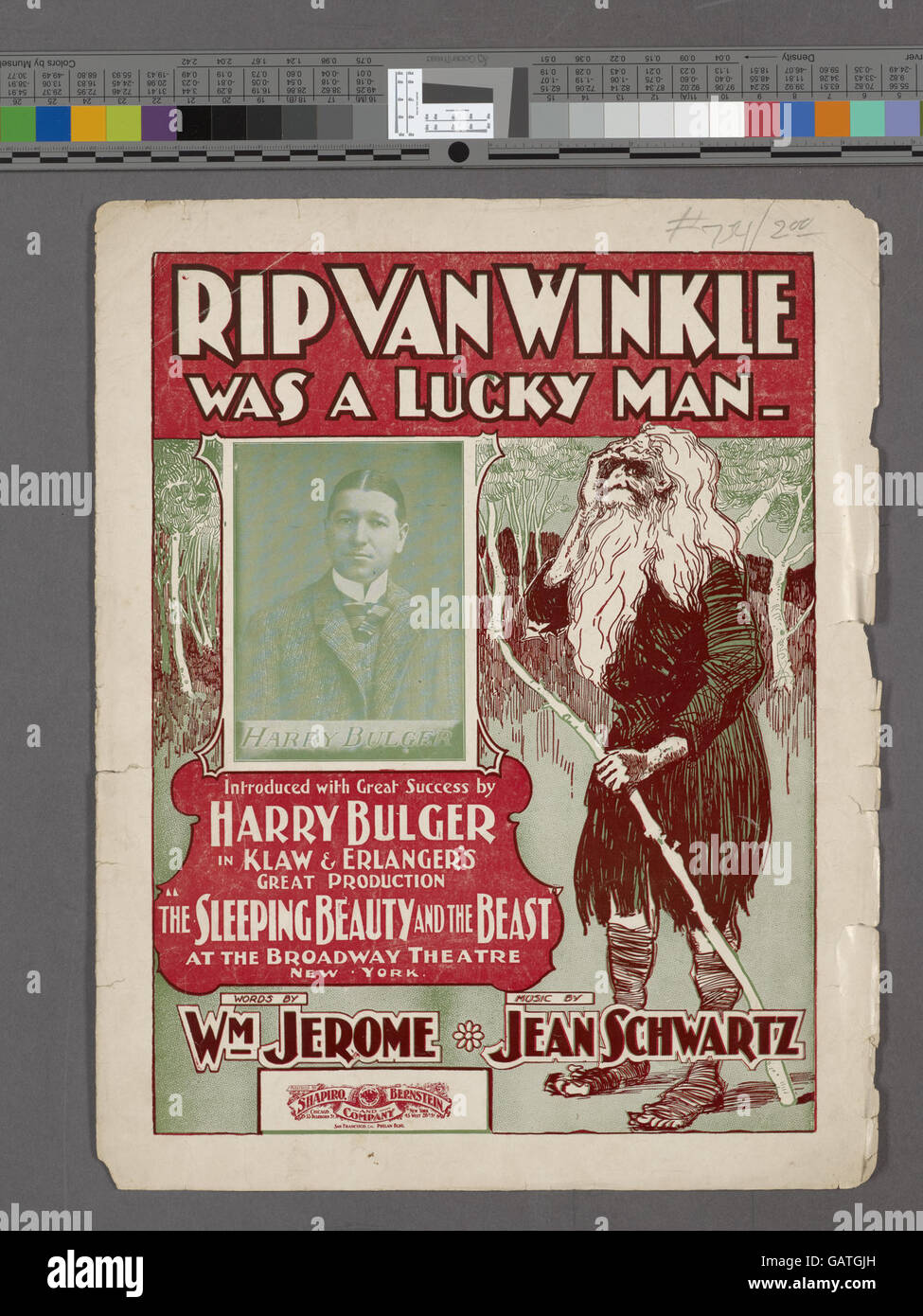This title refers to the famous literary character Rip Van Winkle ...
