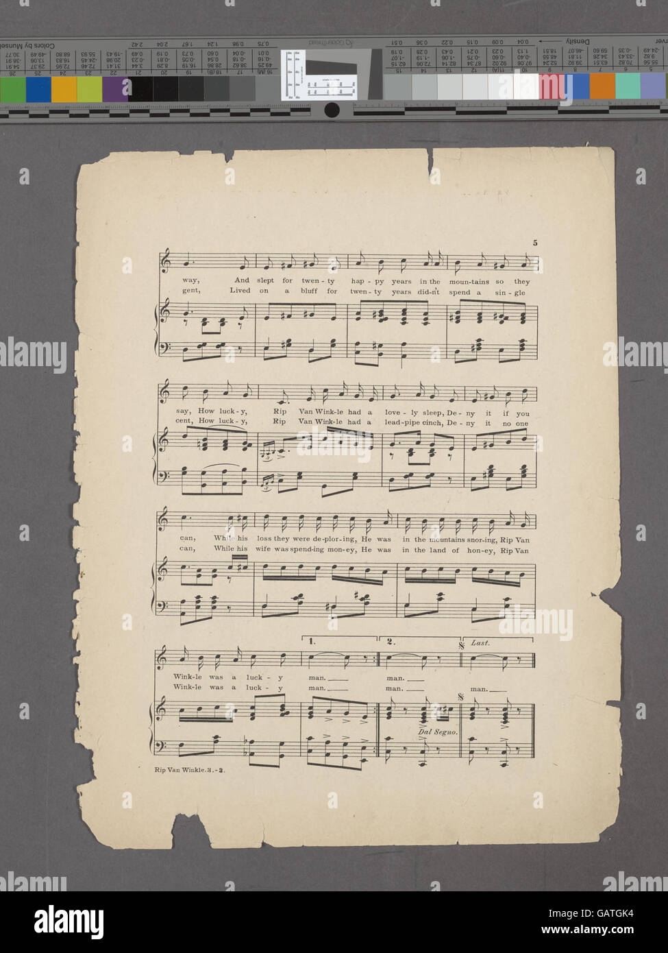 This piece, inspired by Washington Irving's story, portrays Rip Van ...