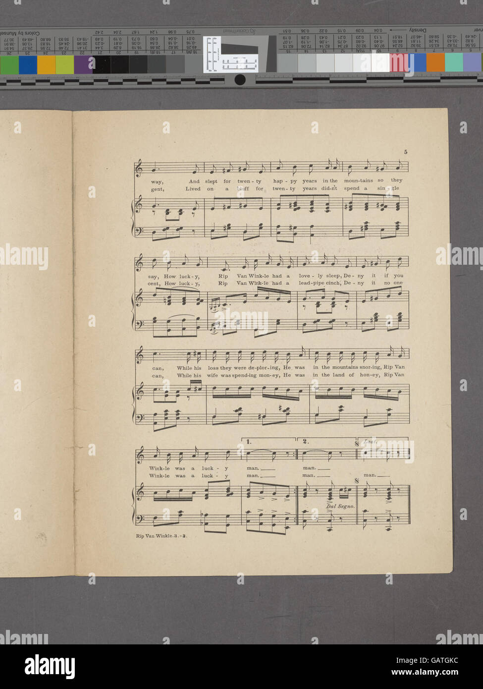 A depiction of Rip Van Winkle, a character from Washington Irving’s ...