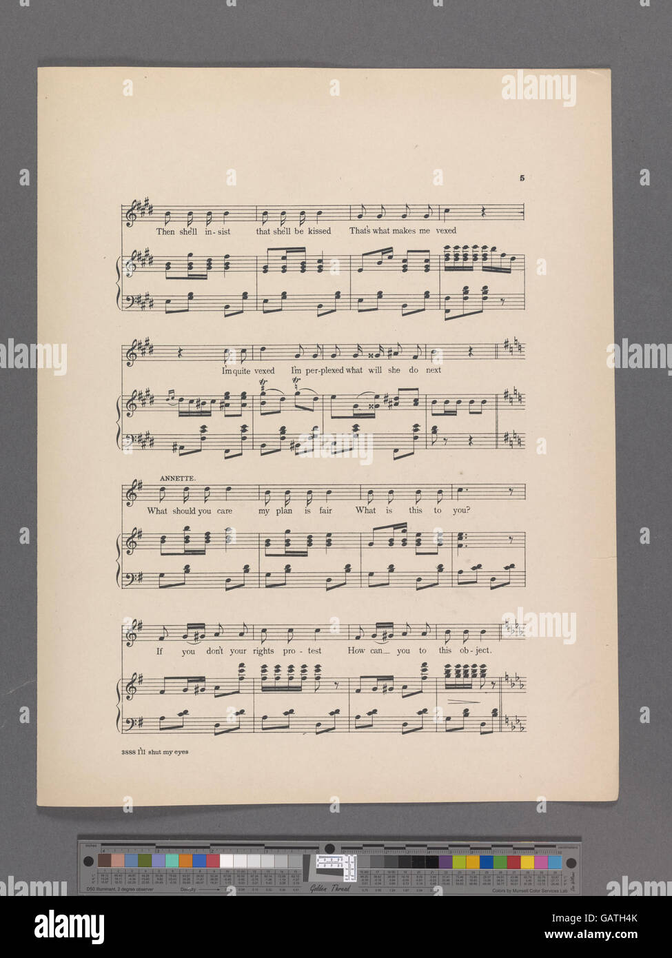 'I’ll Shut My Eyes and Think It’s You' is a sentimental love song ...