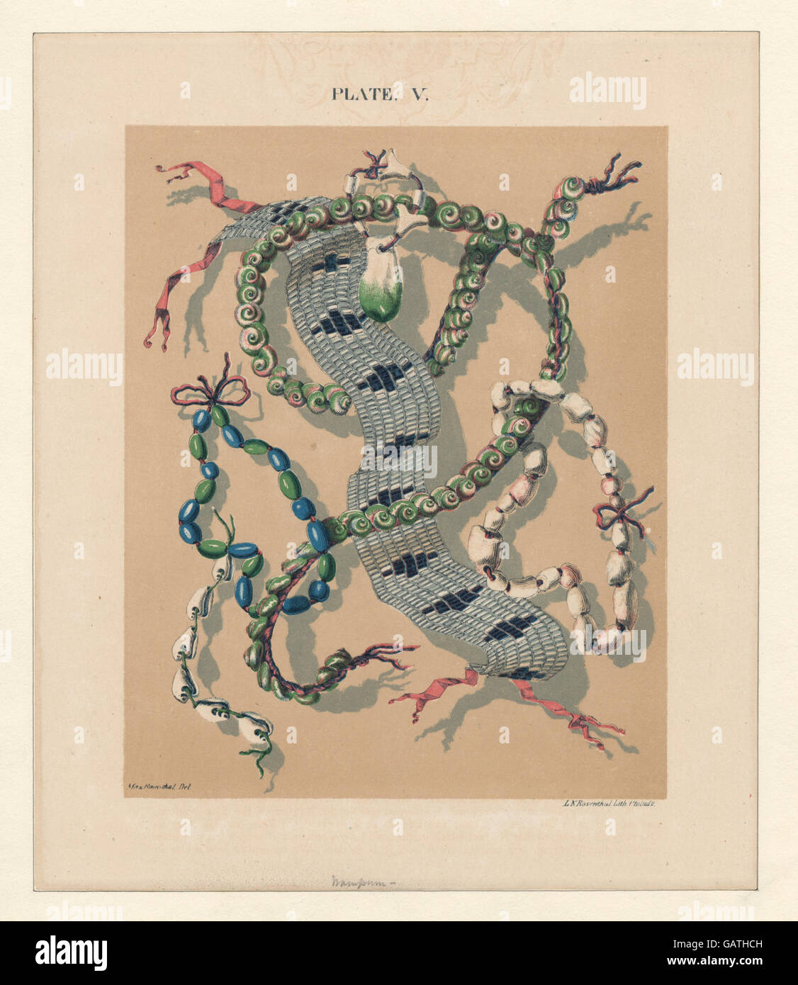 Wampum hi-res stock photography and images - Alamy