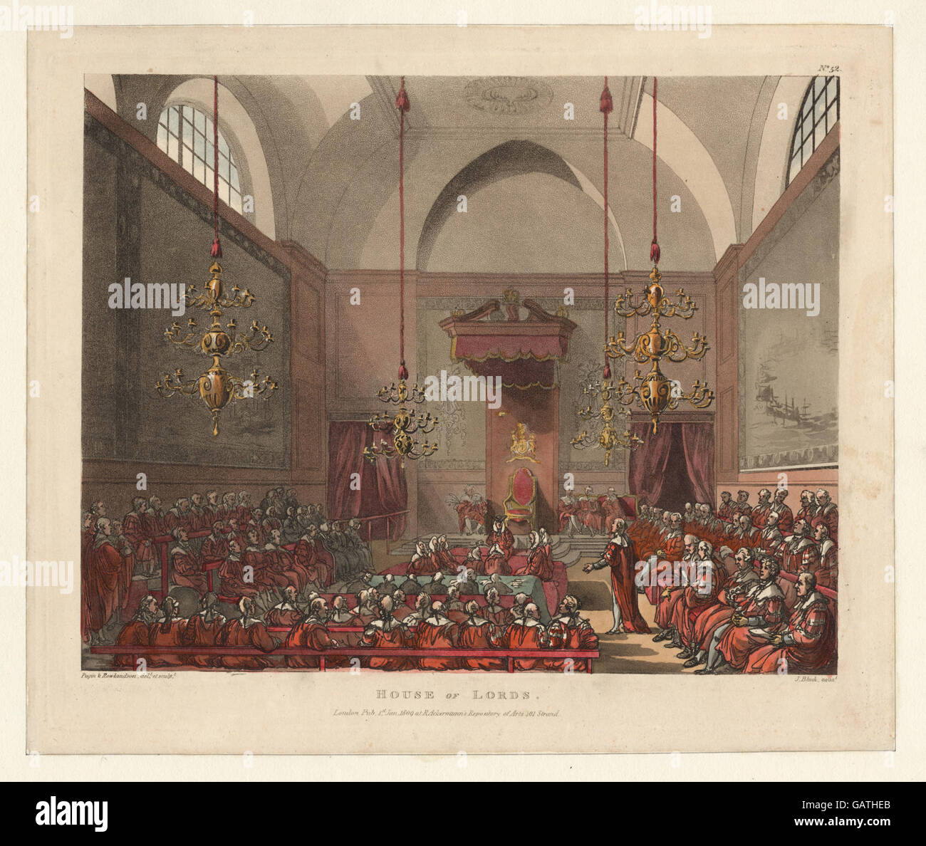 House of lords chamber uk hi-res stock photography and images - Alamy