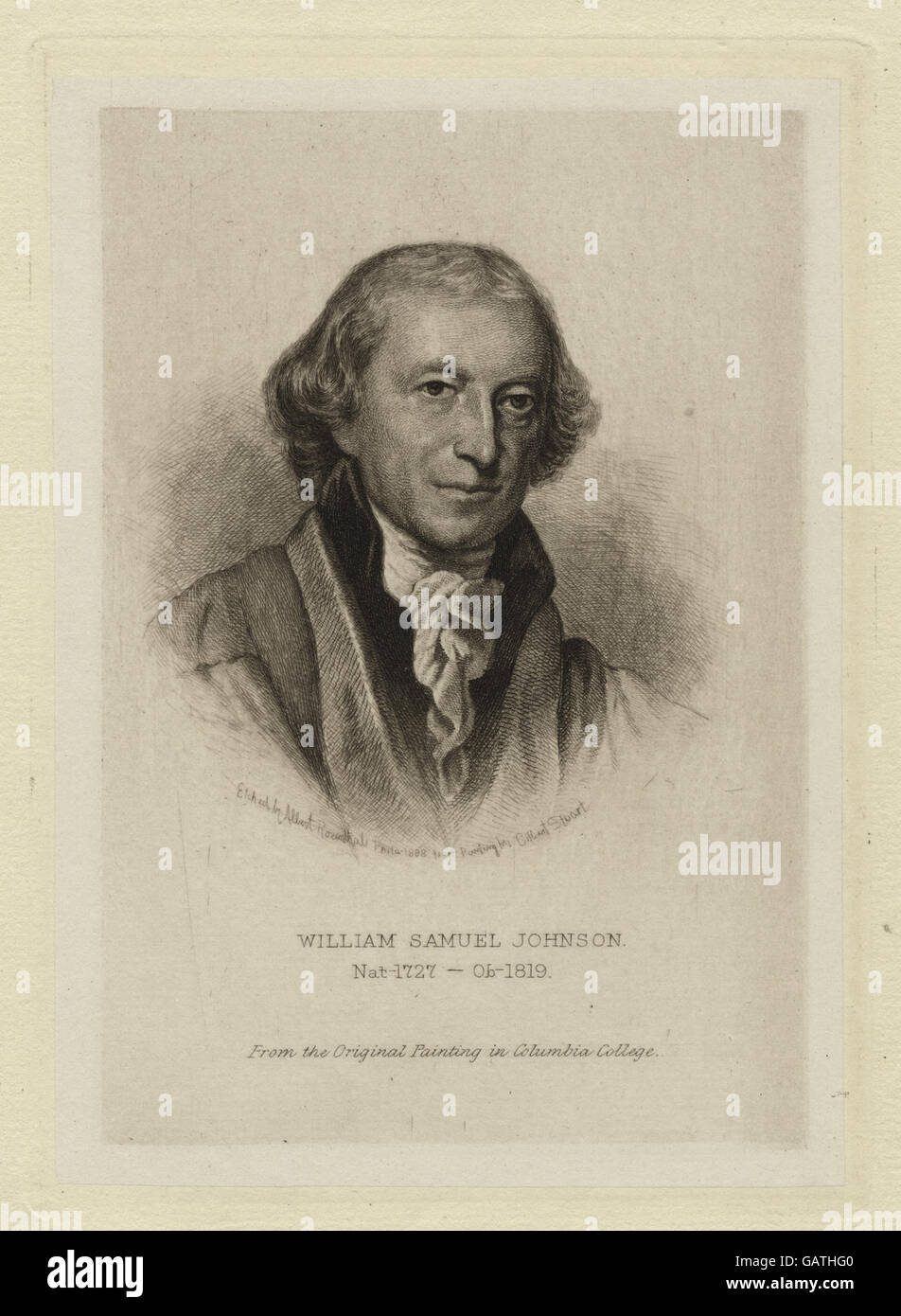 William Samuel Johnson was a prominent American politician and lawyer ...