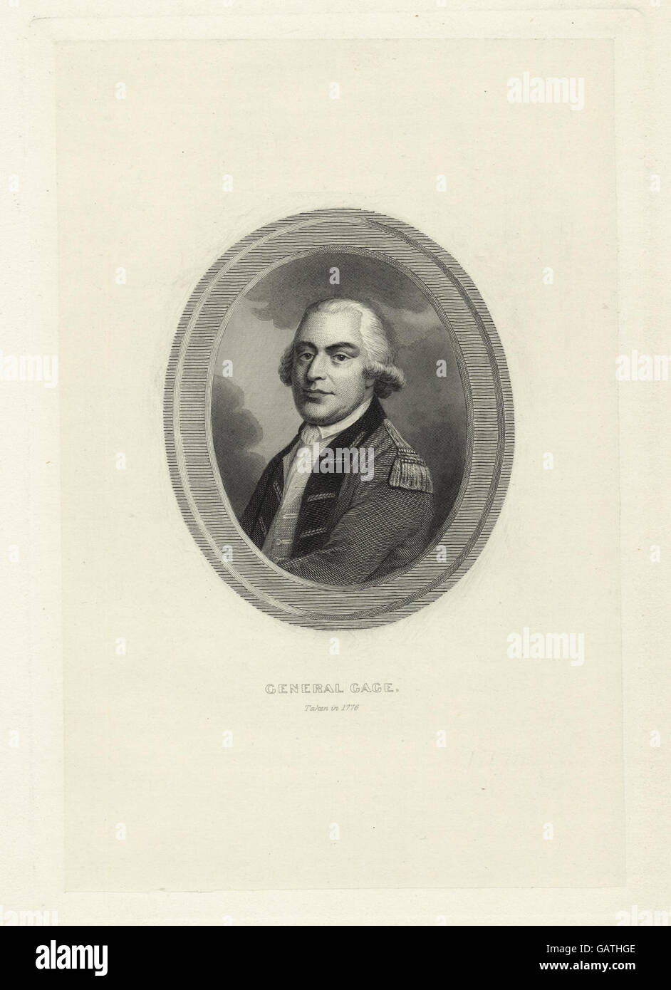 Thomas gage hi-res stock photography and images - Alamy