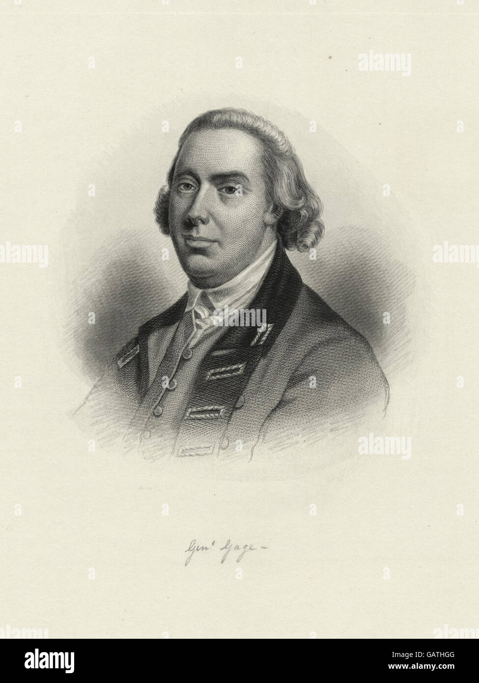 General Thomas Gage was a British Army officer, known for his role ...