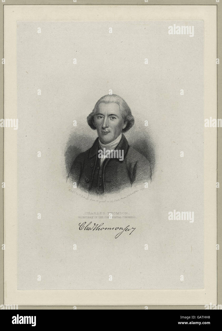 Charles Thomson, Secretary of the Continental Congress ( NYPG94-F149 ...