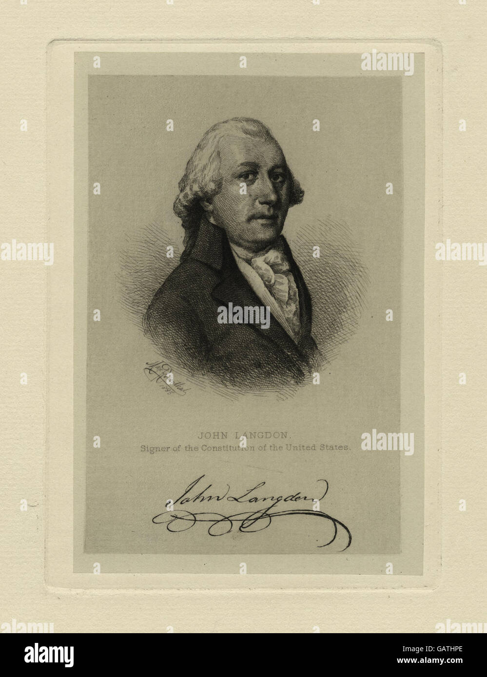 John Langdon was a prominent American statesman and signer of the U.S ...