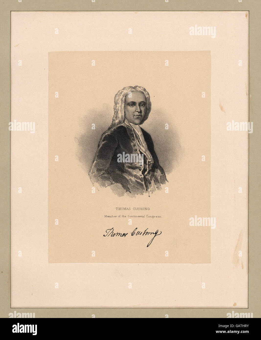 Thomas Cushing was a prominent figure in early American politics ...