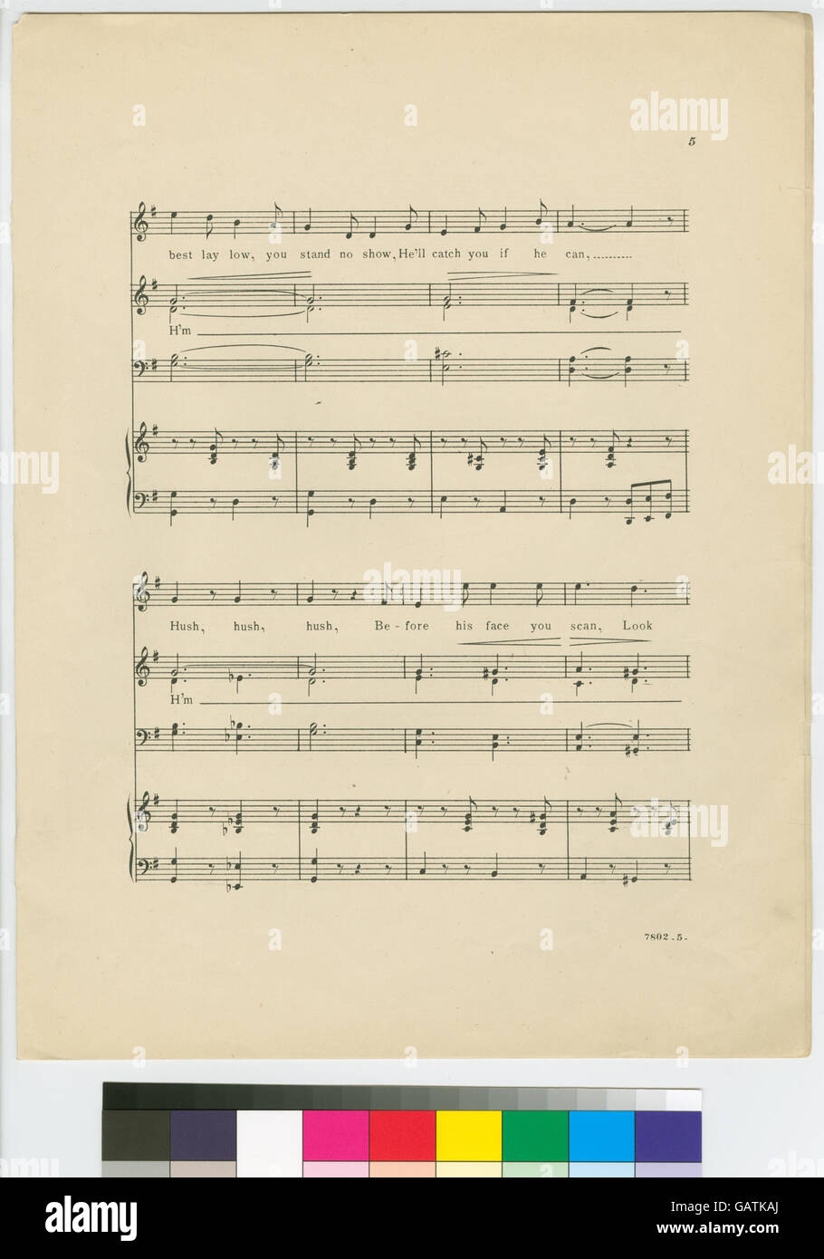 The 'bogie man' refers to a mythical or folkloric figure, often used to ...