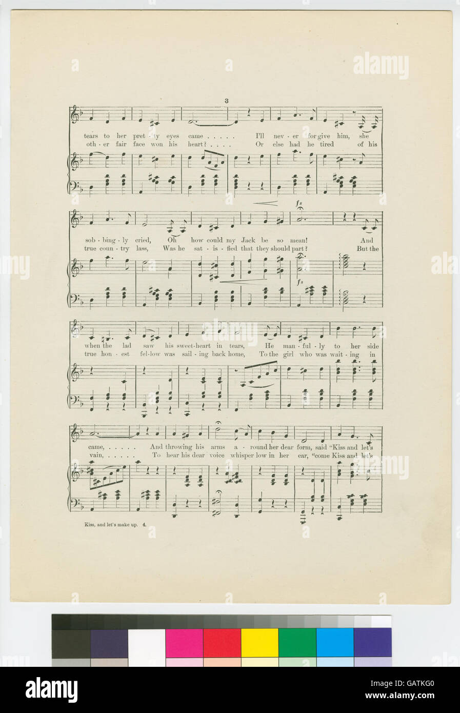 'Kiss and Let's Make Up' is a romantic song about reconciliation and ...