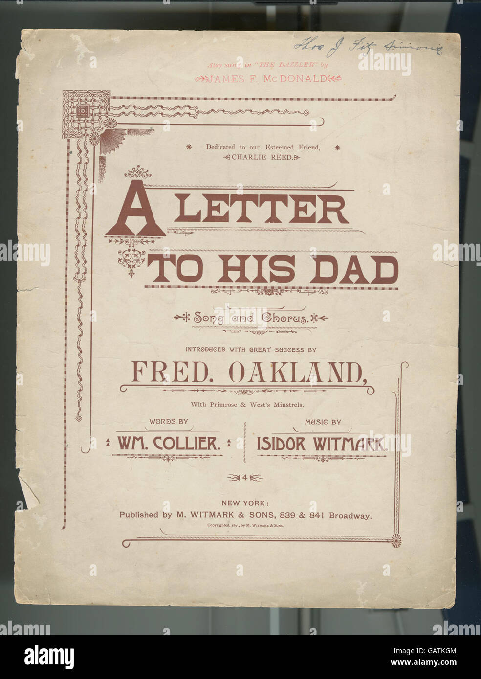 This title suggests a heartfelt or personal letter written by someone ...