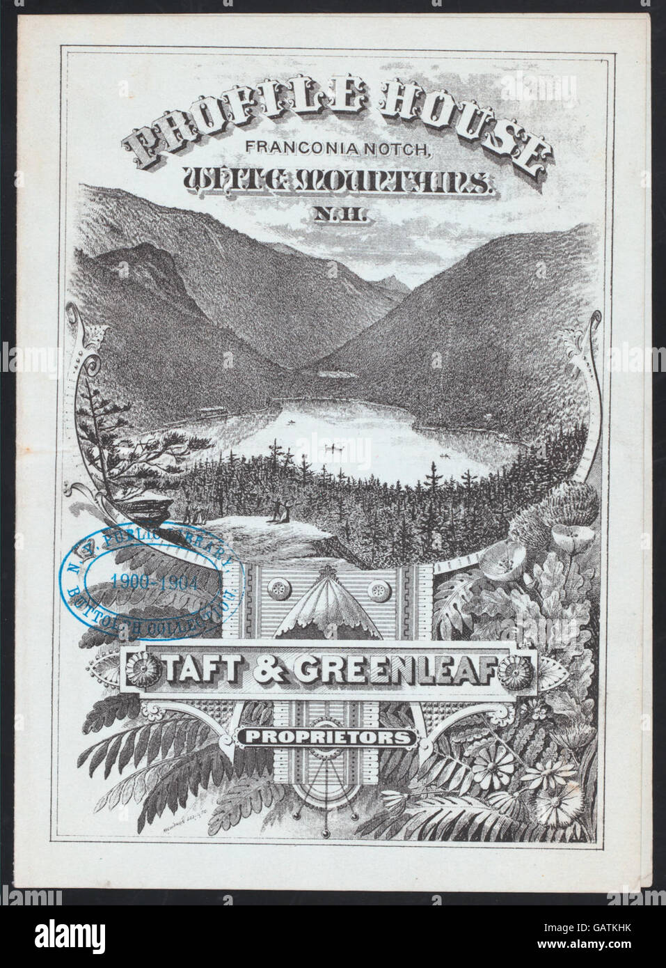 A dinner event held at Profile House, a historic hotel in Franconia ...