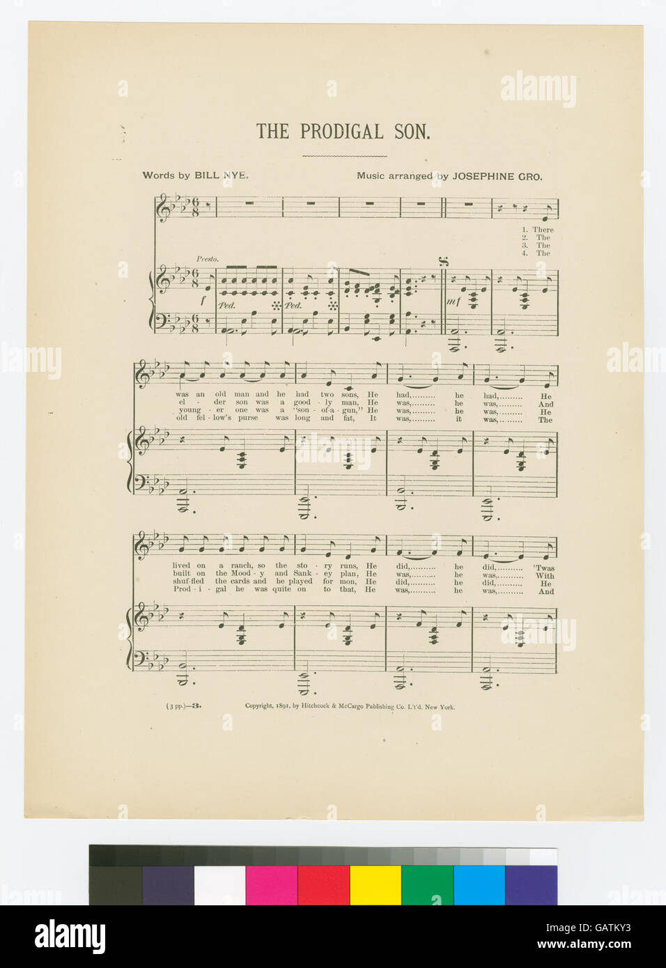 A reference to the biblical parable of the prodigal son, focusing on ...