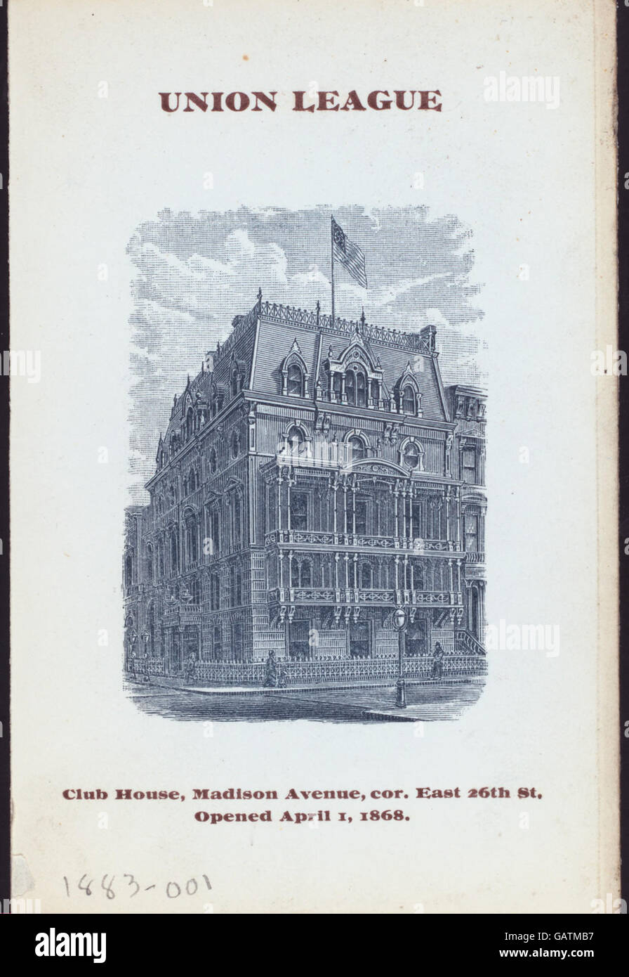 The Twentieth Anniversary of the Union League Club was marked with a ...