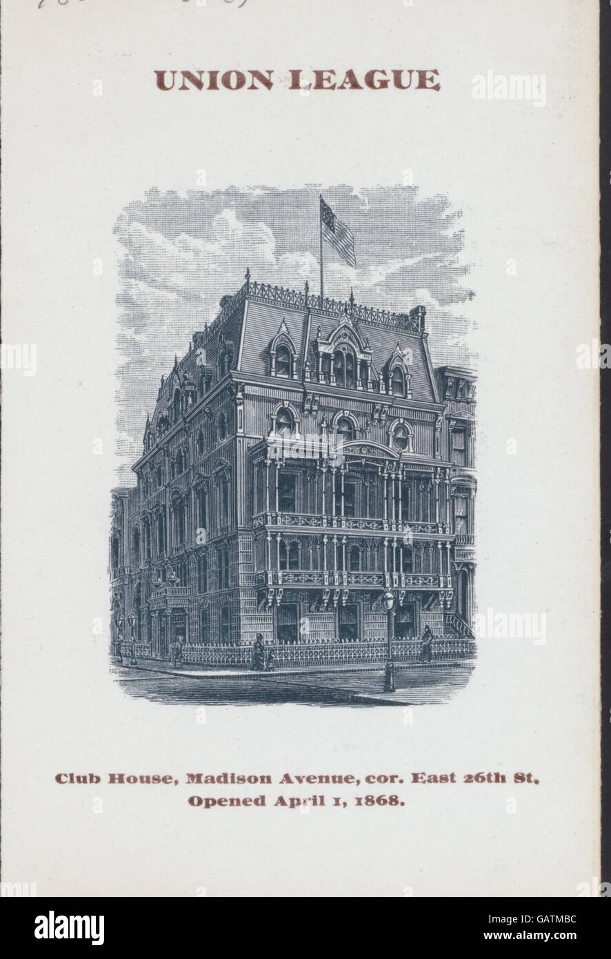 The Union League Club hosted a formal dinner at its location in New ...