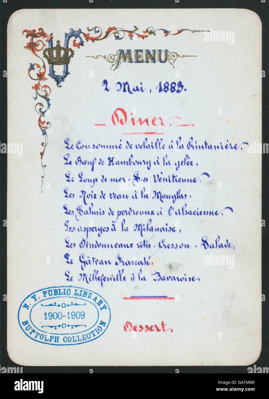 A formal dinner held by King Umberto at the Palais du Quirinal in Rome ...