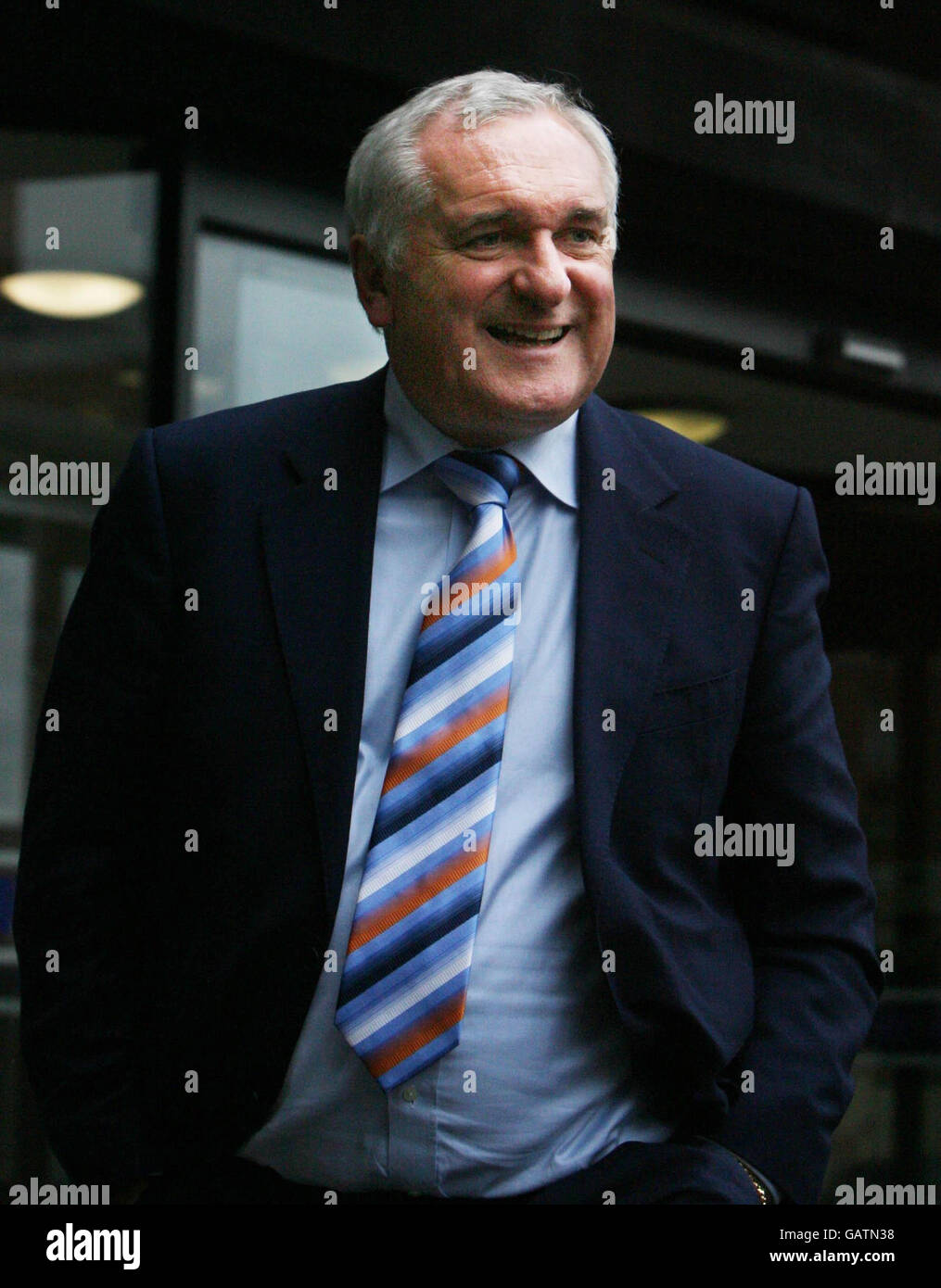 Ahern at corruption tribunal Stock Photo - Alamy