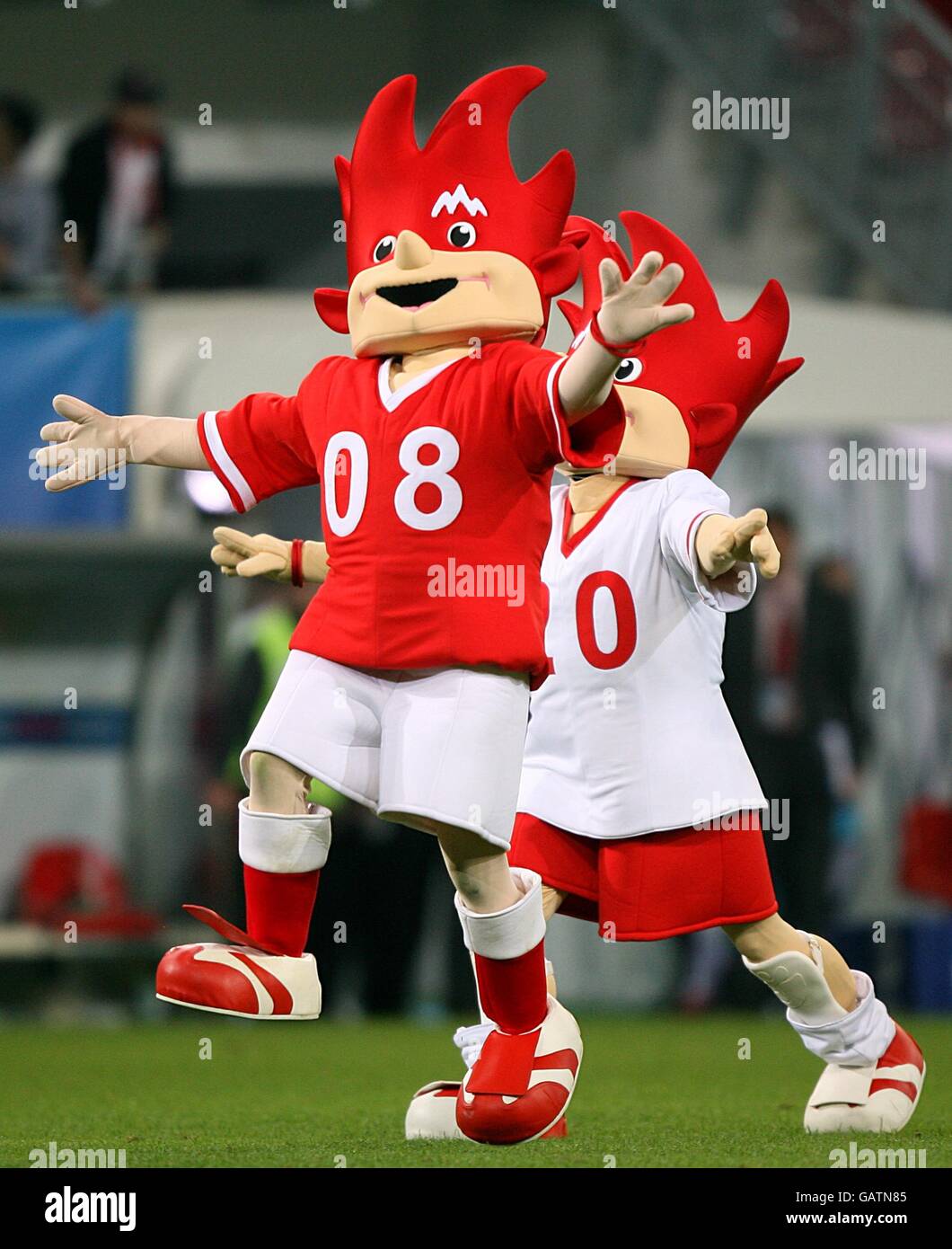 Euro 2008 mascots hi-res stock photography and images - Alamy