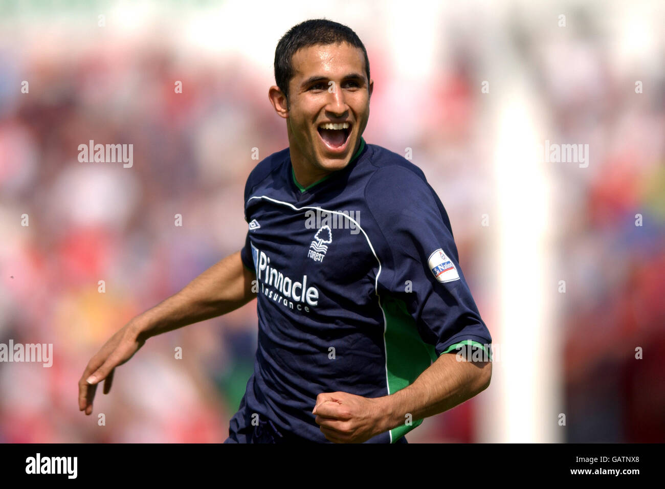 Nottingham Forest's Jack Lester celebrates after scoring to make it 1-1 ...