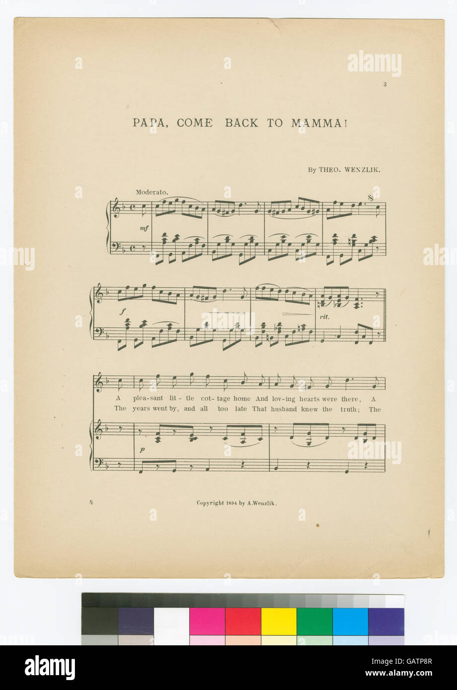 A sentimental song expressing a longing for reunion, as a person wishes ...