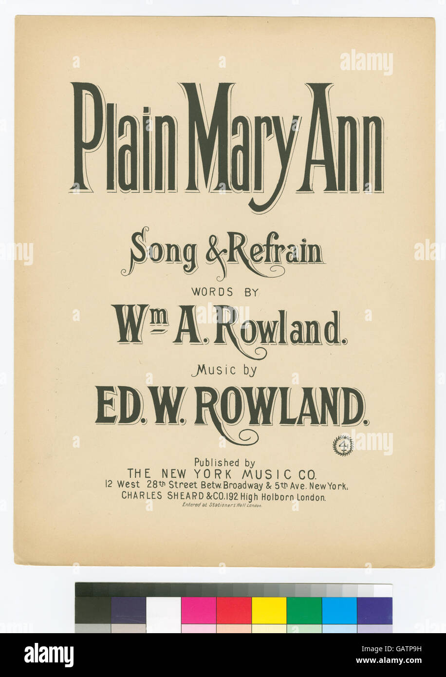 'Plain Mary Ann' likely refers to a traditional song or character ...