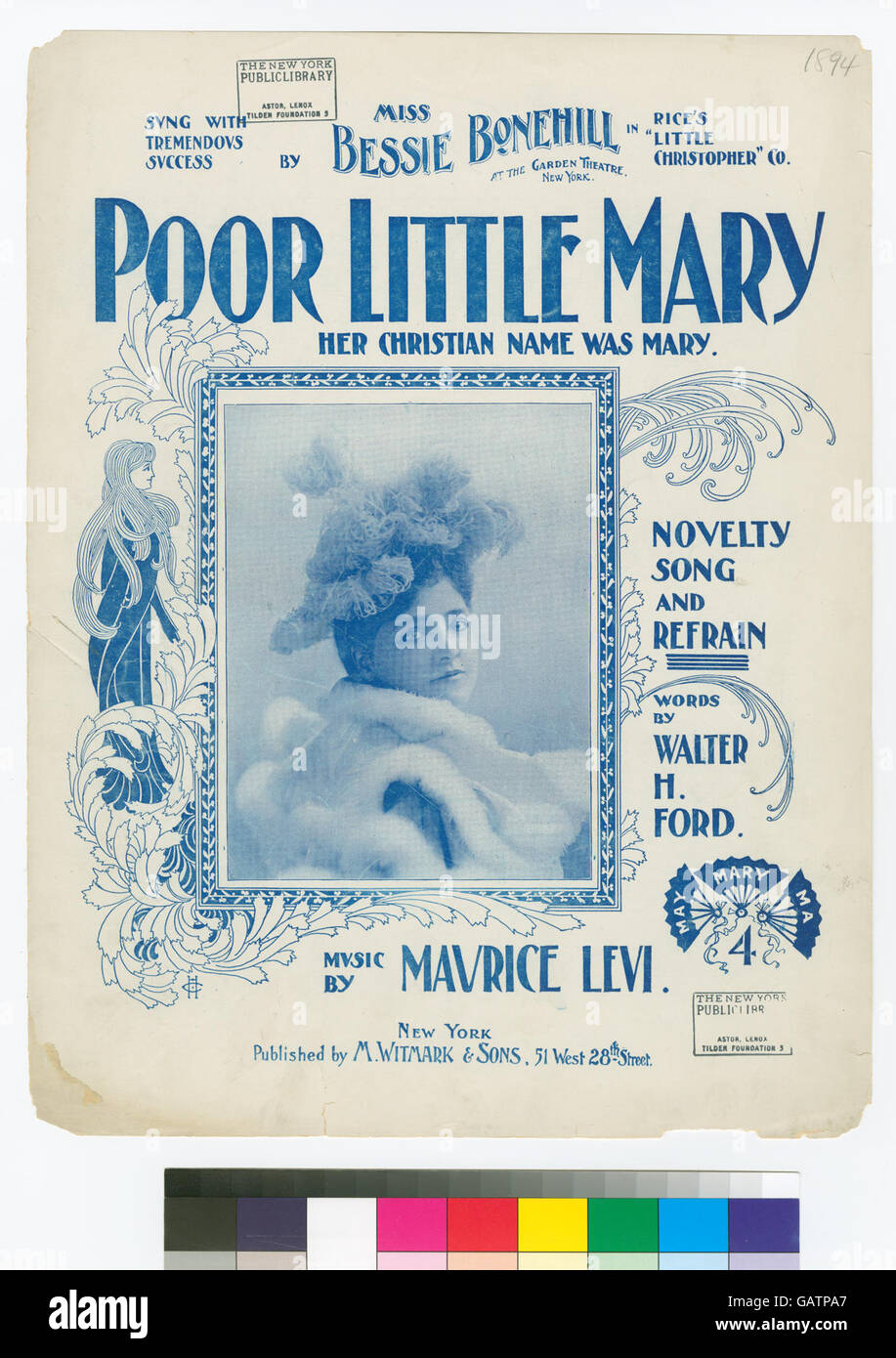 Cover for the song 'Poor Little Mary', reflecting the sorrowful tones ...