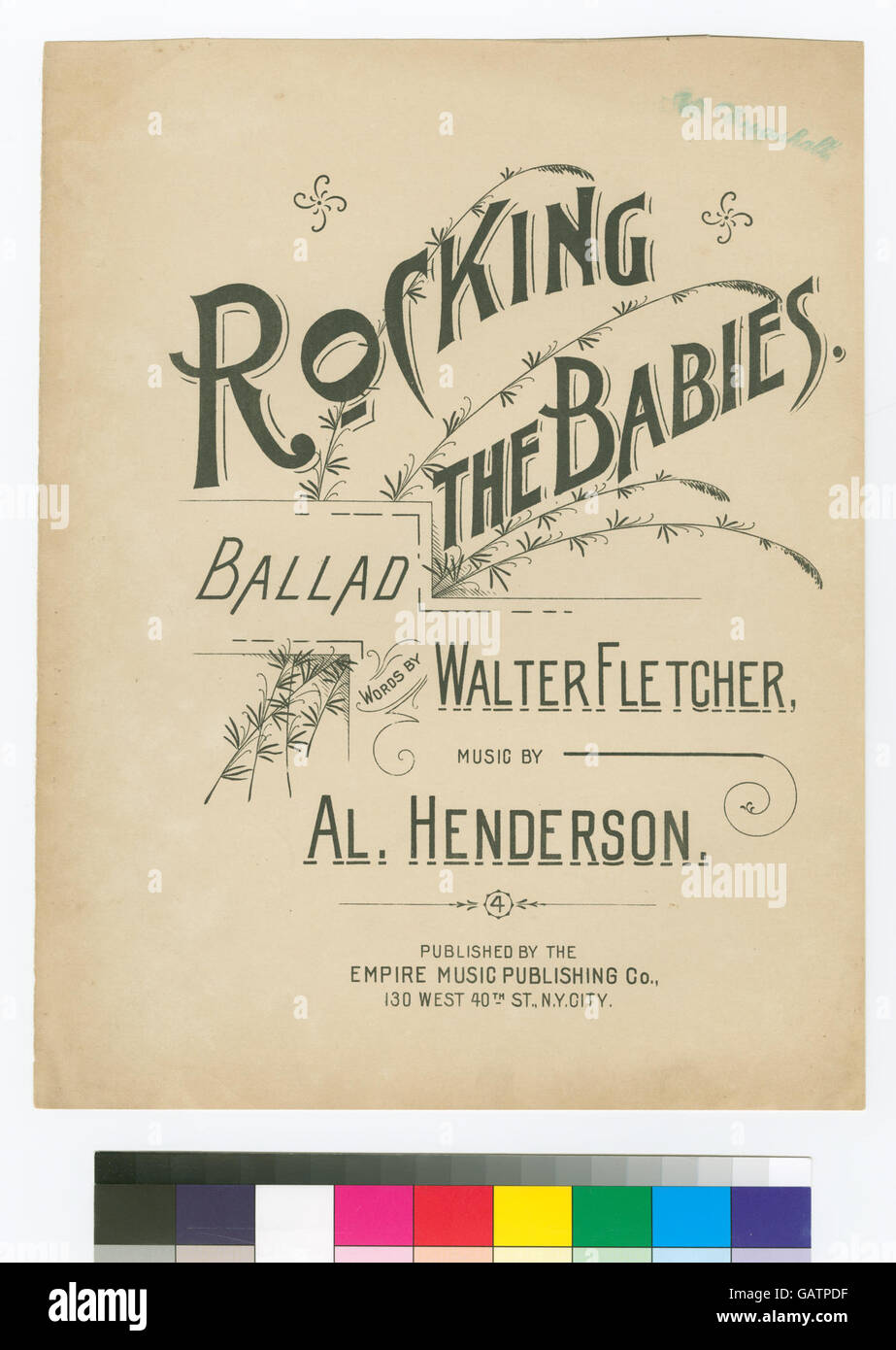 A depiction or song focused on the theme of rocking babies, which could ...