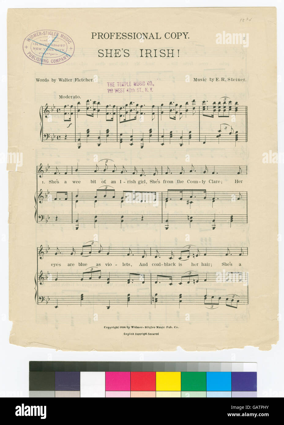 'She's Irish!' likely refers to a celebration or acknowledgment of ...