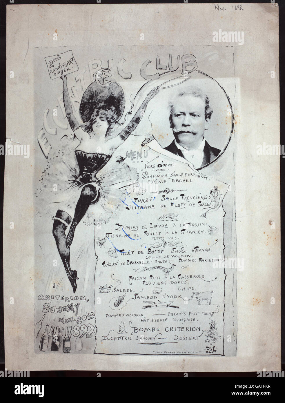 A second-anniversary dinner hosted by the Eccentric Club at the ...