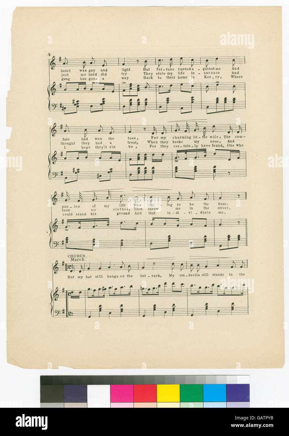 This title refers to a mourning tradition, where 'crape' refers to ...