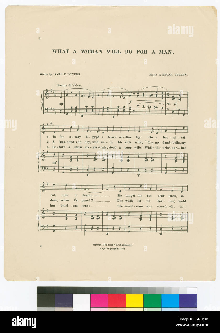 A phrase referring to the lengths a woman might go to for her partner ...