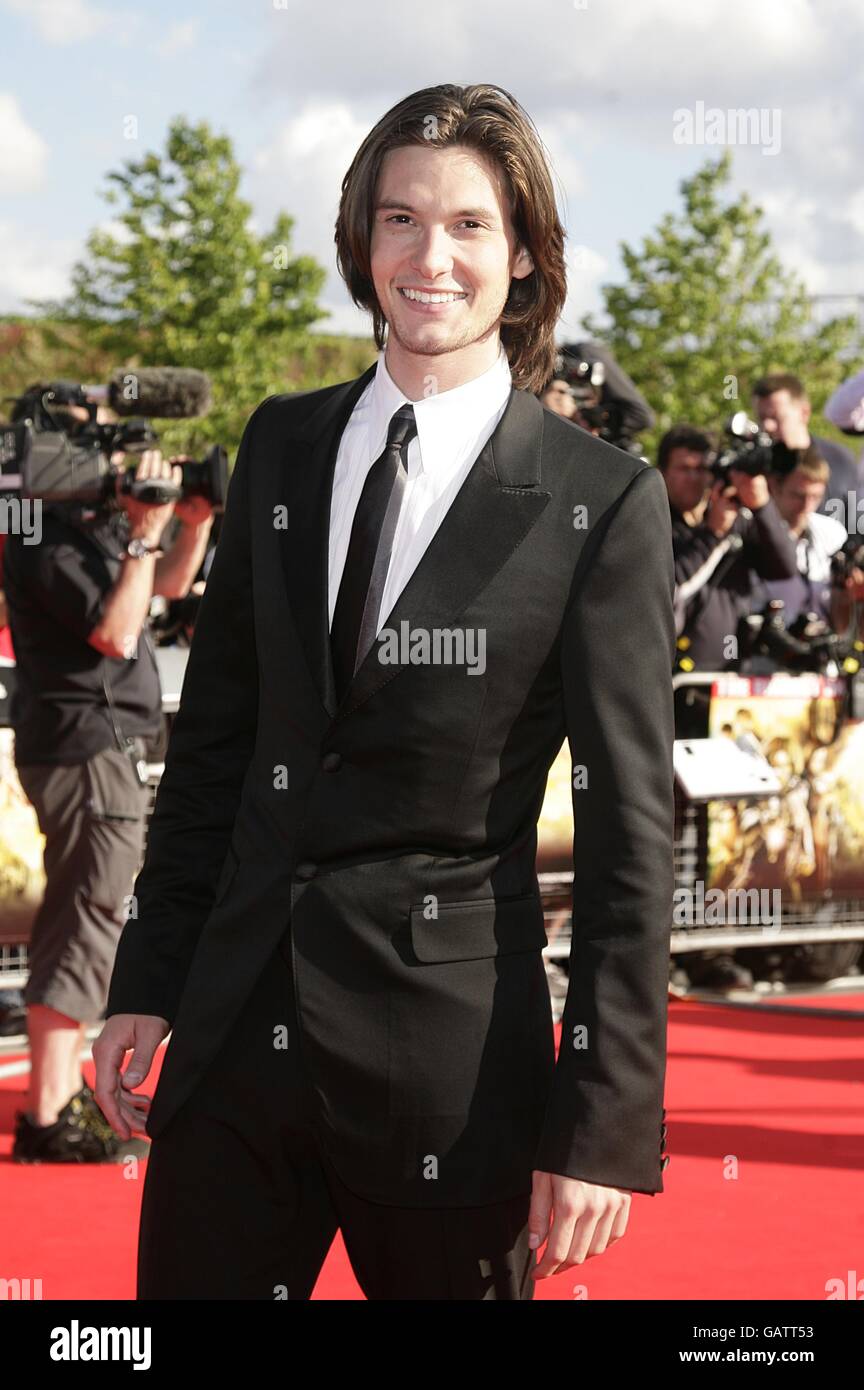 Ben barnes arrives screening chronicles narnia hi-res stock photography ...