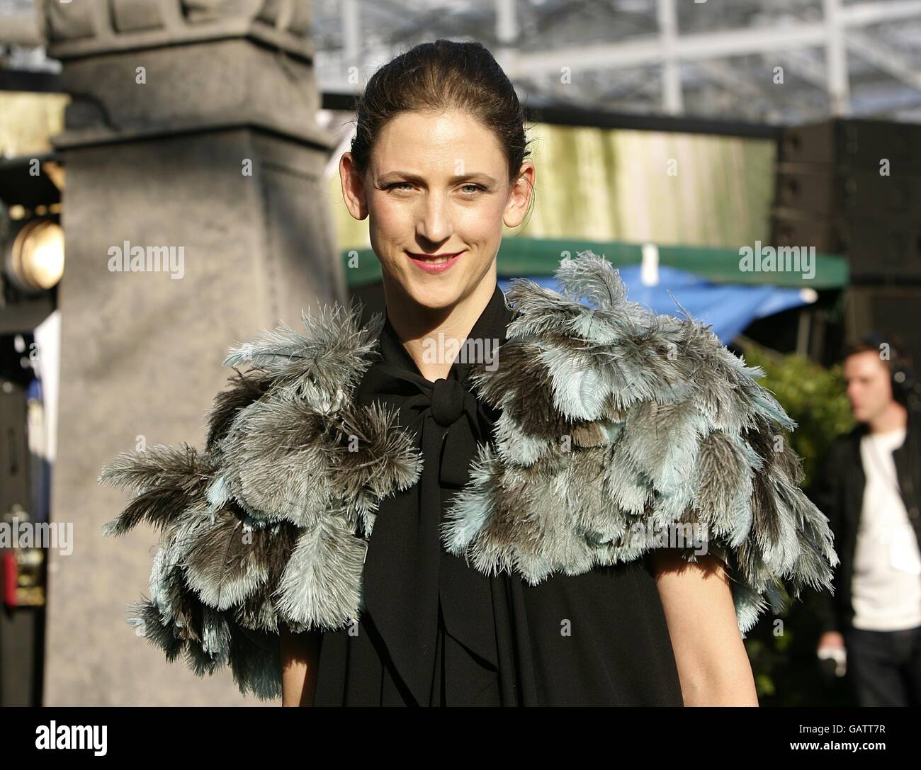 Maria Grachvogel arrives for the screening of The Chronicles of Narnia ...