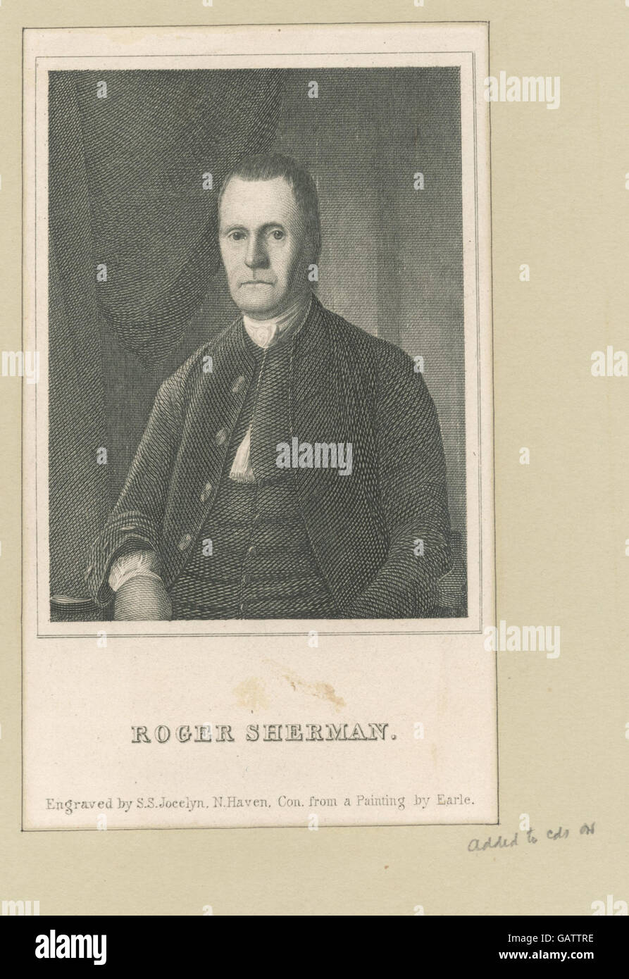 Roger sherman hi-res stock photography and images - Alamy