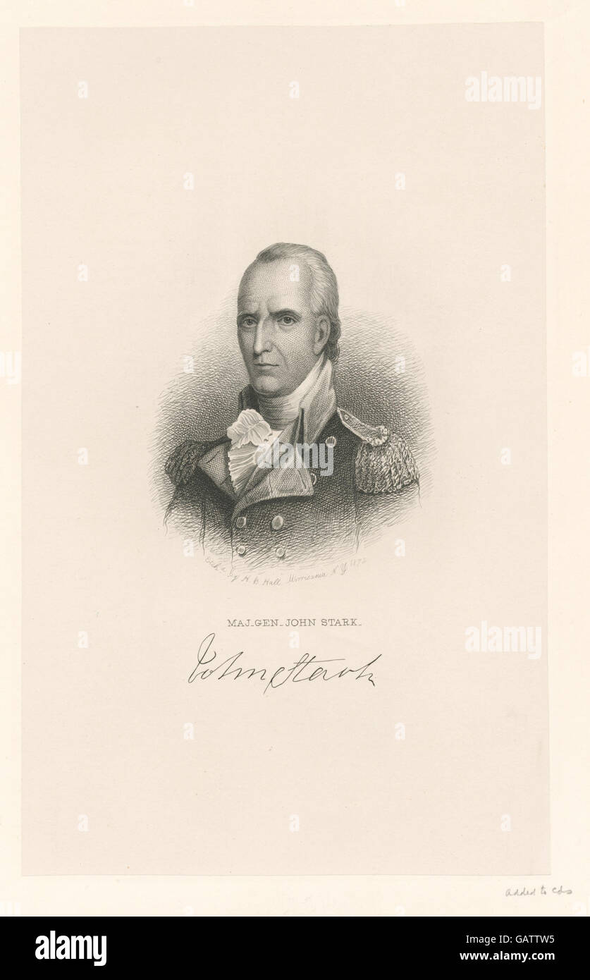 Maj. Gen. John Stark was an important figure in the American ...