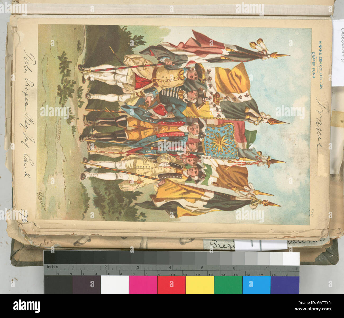 A historical reference to France during the period of 1757 to 1760, likely associated with ...