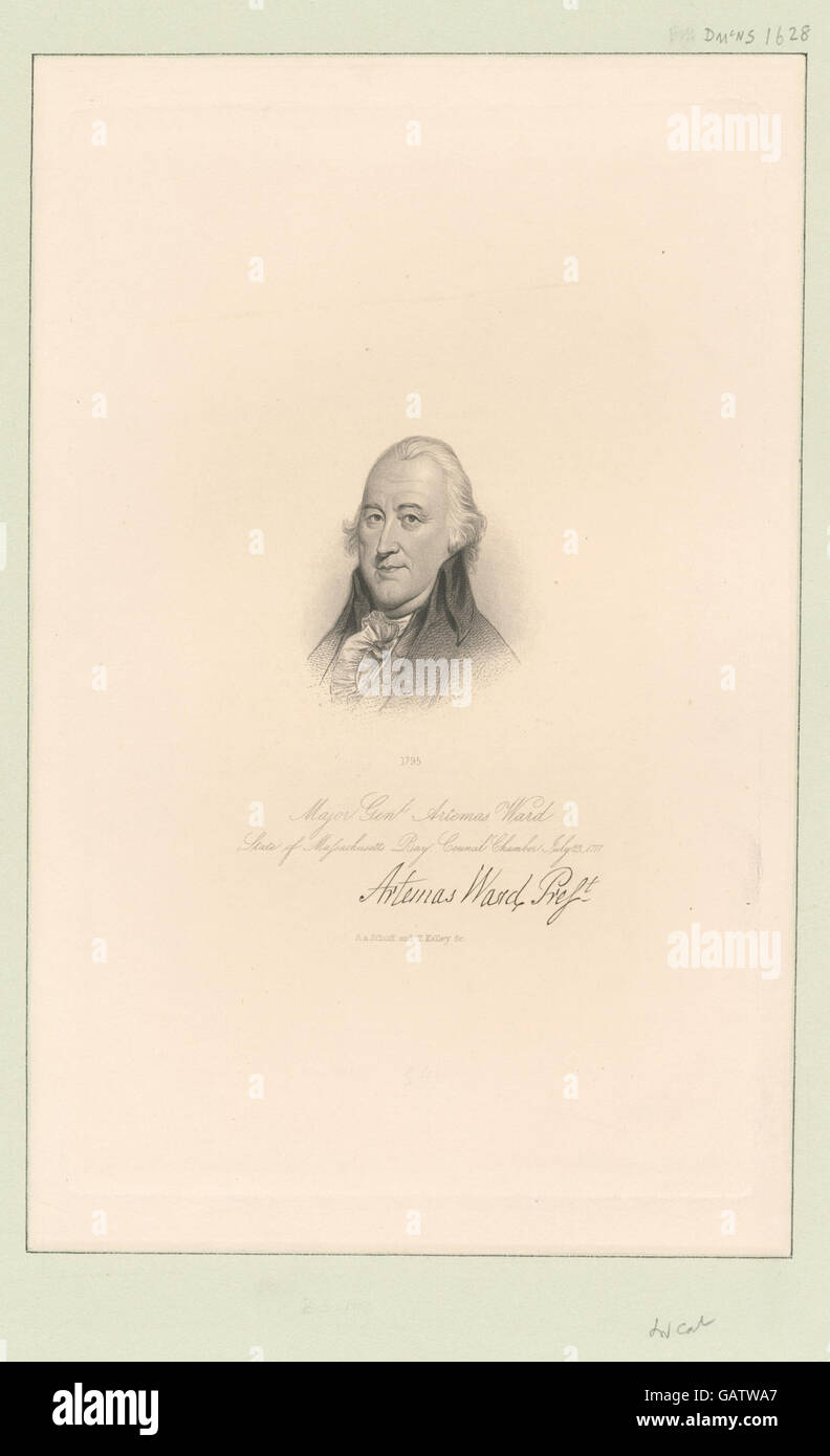 Major General Artemas Ward was a key figure during the American ...