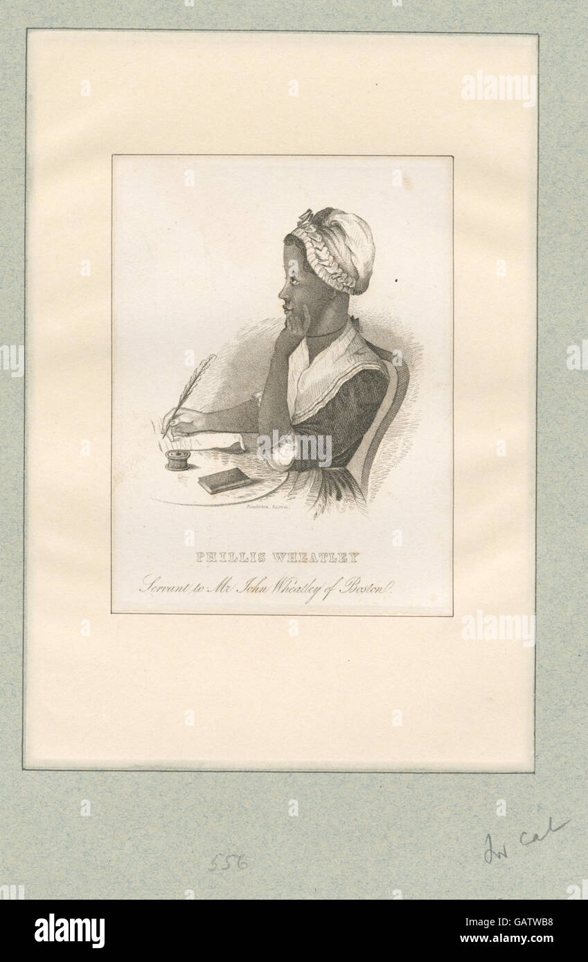 Phillis Wheatley was an enslaved African woman who became the first ...