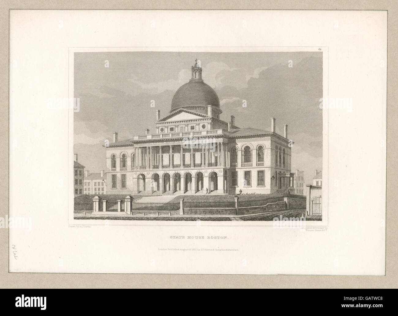 The State House in Boston is the home of the Massachusetts General ...