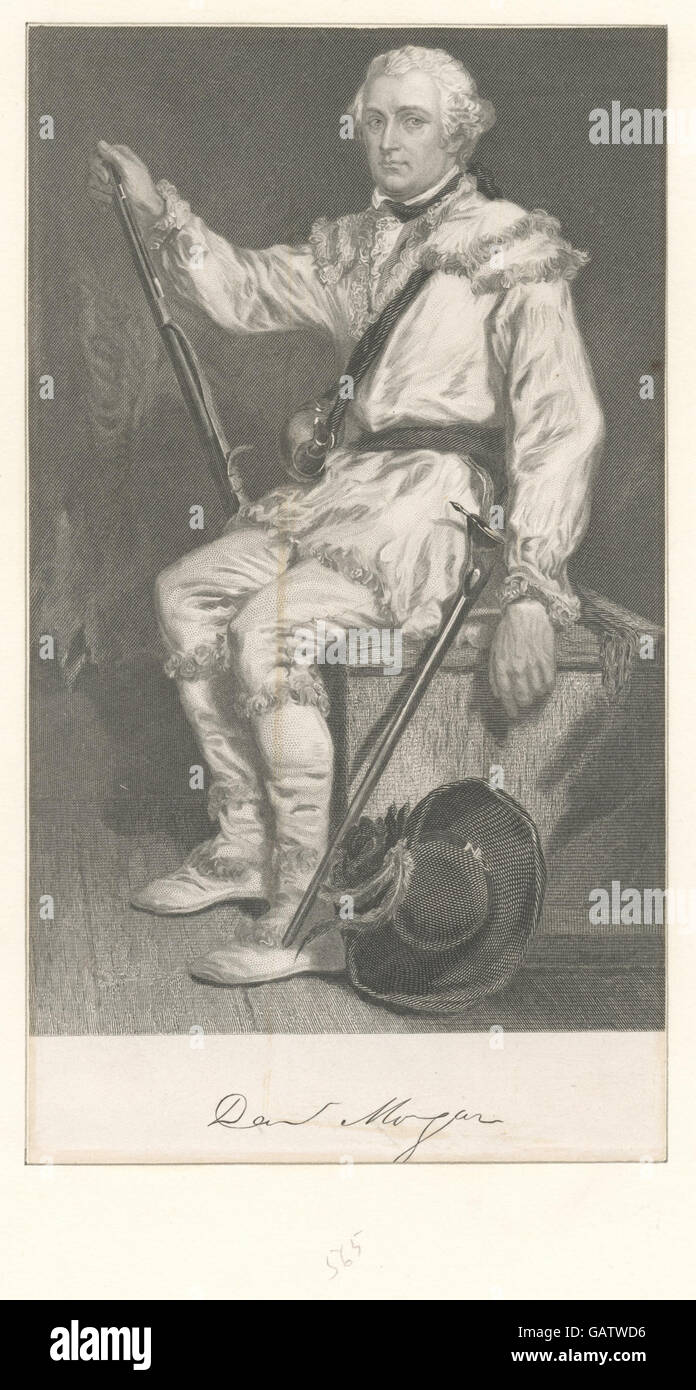 Daniel Morgan was a prominent American Revolutionary War officer known ...