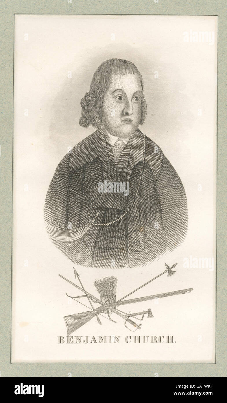 Benjamin Church ( b12349148-420575 Stock Photo - Alamy