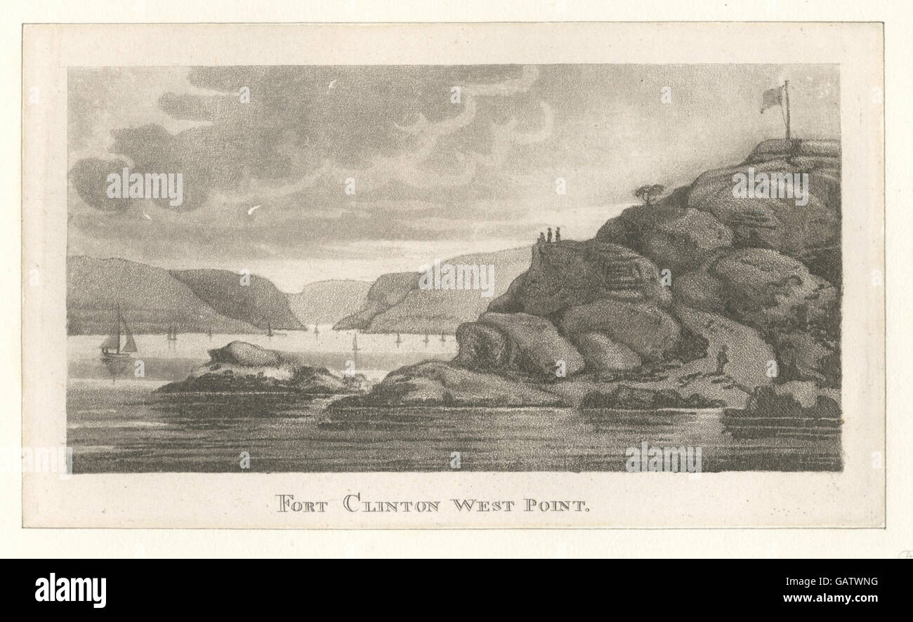 Fort Clinton, located at West Point, New York, was a critical military ...