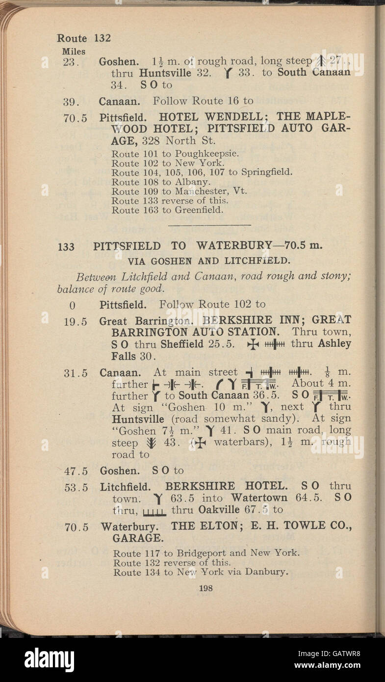 A tour book typically includes information for travelers, detailing ...